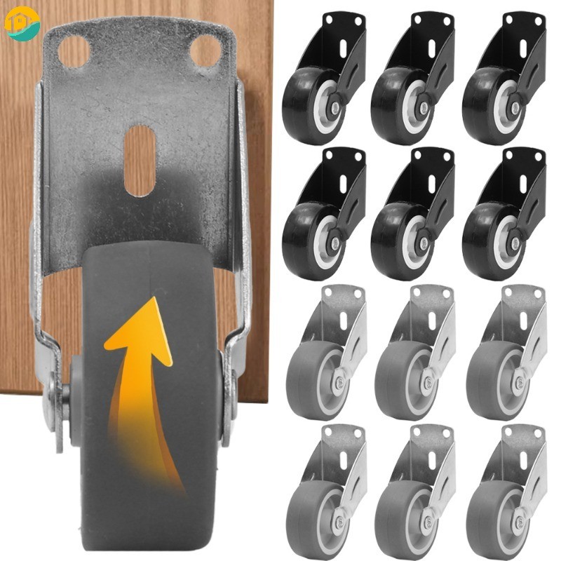 Stainless Steel Door Bottom Support Wheels Furniture Silent Side ...