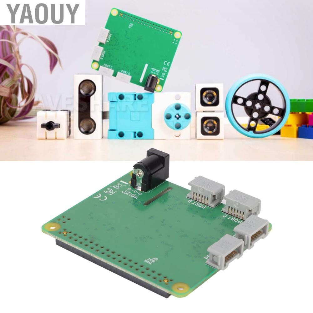 Yaouy For RasPi Build Hat LPF2 Extended Interface RP2040 Chip 40PIN GPIO Raspberry Pi Computing ...