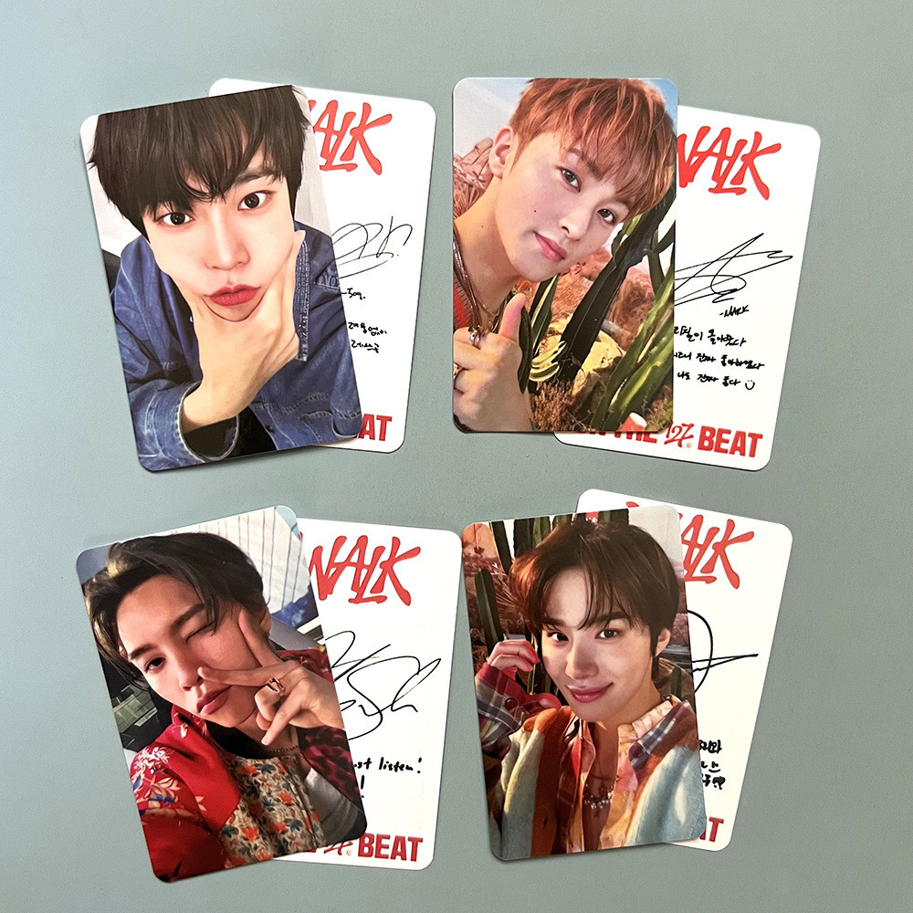 5-8pcs NCT 127 WALK Lomo Cards ON THE BEAT JAEHYUN J HAECHAN WALK WayV ...