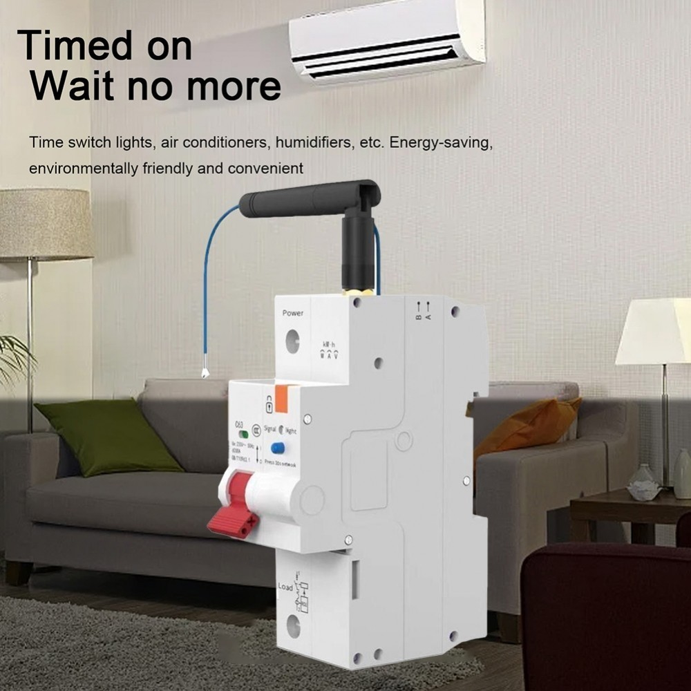 WIFI Enabled Smart MCB Overload Protection and Energy Tracking Features ...