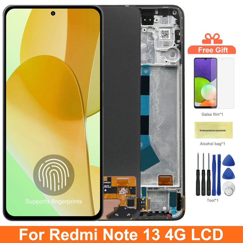 Screen for Xiaomi Redmi Note 13 4G 23129RAA4G 23124RA7EO Lcd Display ...