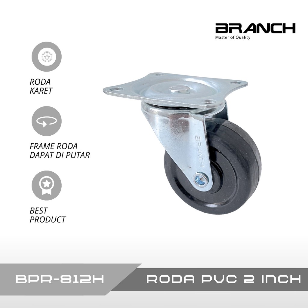 Mm LIVE 2 Inch Rubber Wheels / Trolley Wheels / 2 Inch Branch Cupboard ...