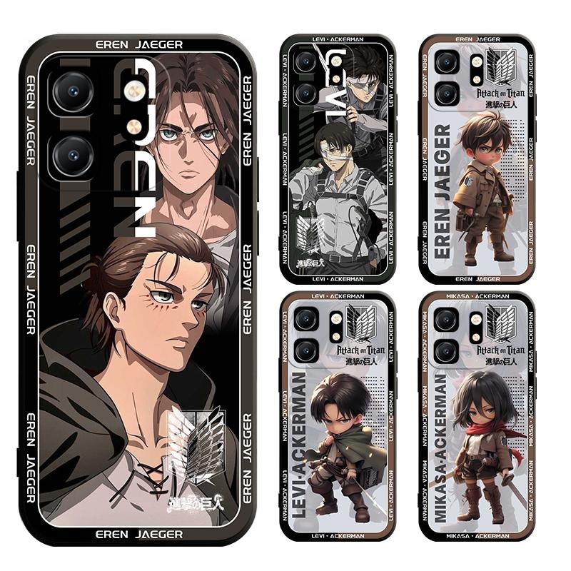 casing for infinix smart 9 hot 50i X6525 X6531 Attack on Titan Case ...
