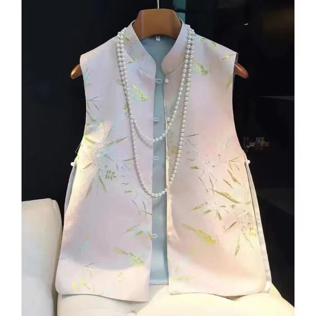 Retro Spring New Style Chinese Style Vest Chinese Style Women Cheongsam ...