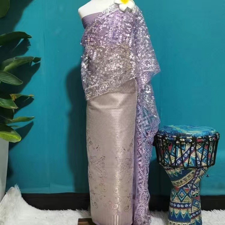 Kids Xishuangbanna Dai ethnic costume Thai costume Dai girl performance ...