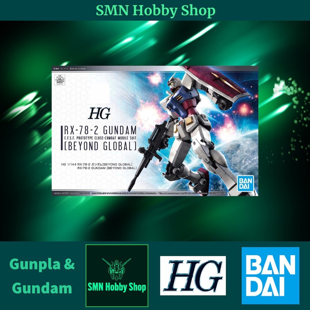 HG 1/144 RX-78-2 Gundam Beyond Global 40th Anniversary Gunpla Gundam ...