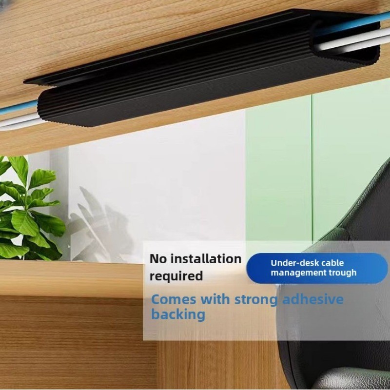 Under Desk Wire Management Rack Computer Cable Tidy-up Handy Tool Wire ...