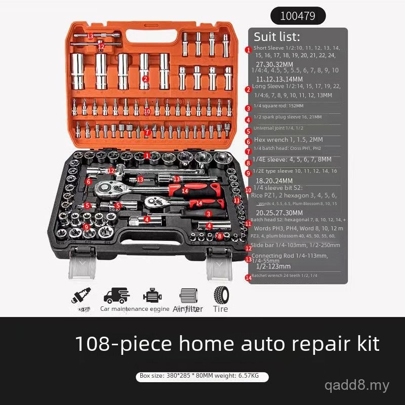 Alat sarung bekas borong 108 set alat sepana perkakasan sarung bekas ...