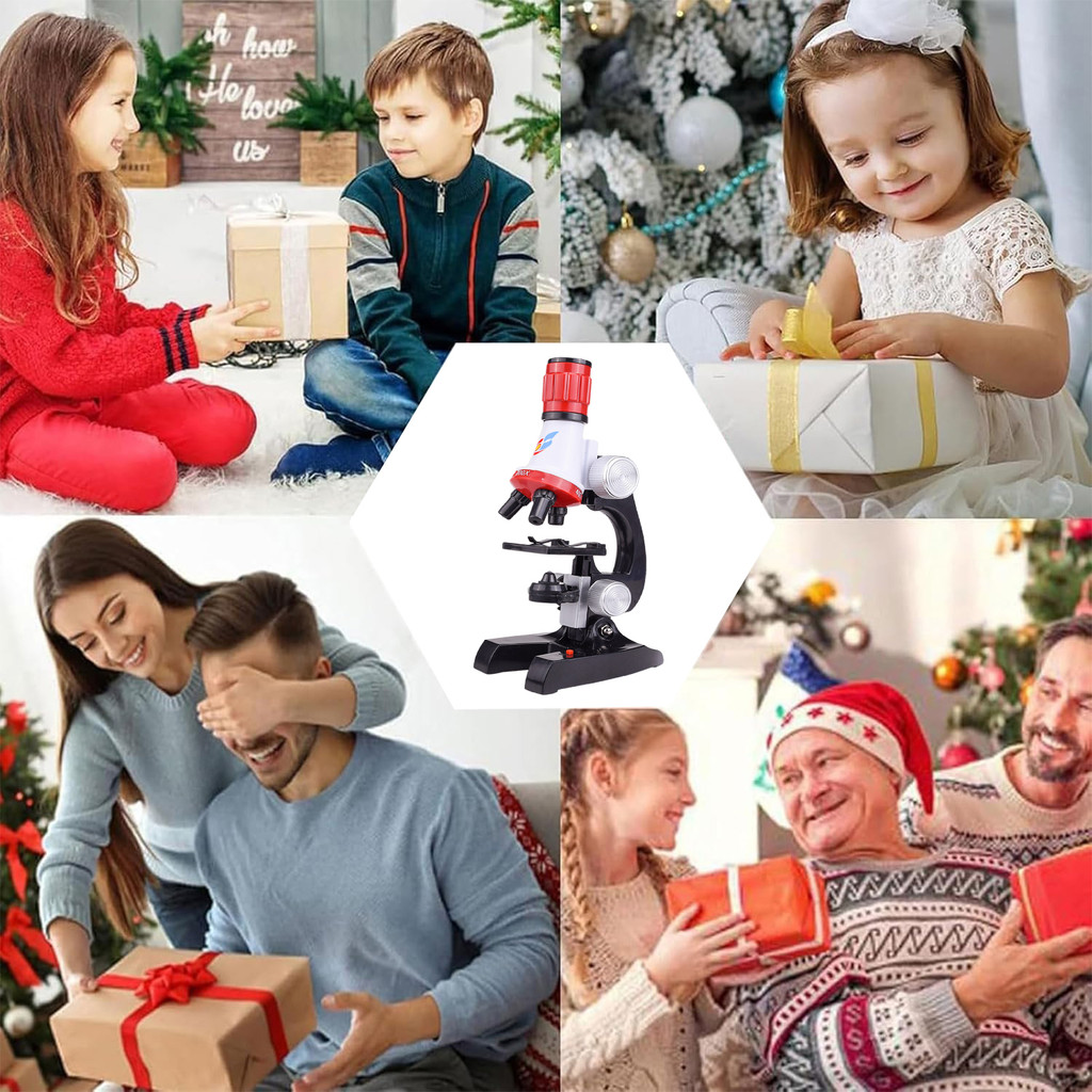 Science Biological Microscope Toys Portable Fun Microscope with Mobile ...