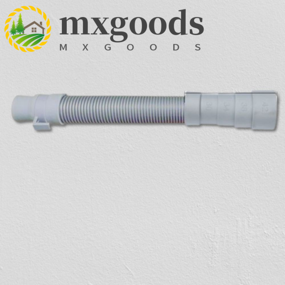 MXGOODS Waste Drain Hose, Plastic High Resilience Wash|Drain Hose, Extension Pipe Thicken Tailor ...