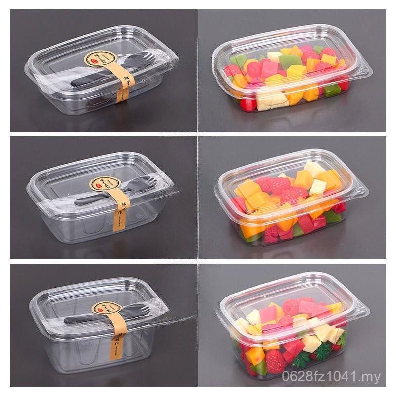 Packing Plastic Rectangular Fruit Box Melaleuca Disposable Salad Moss ...