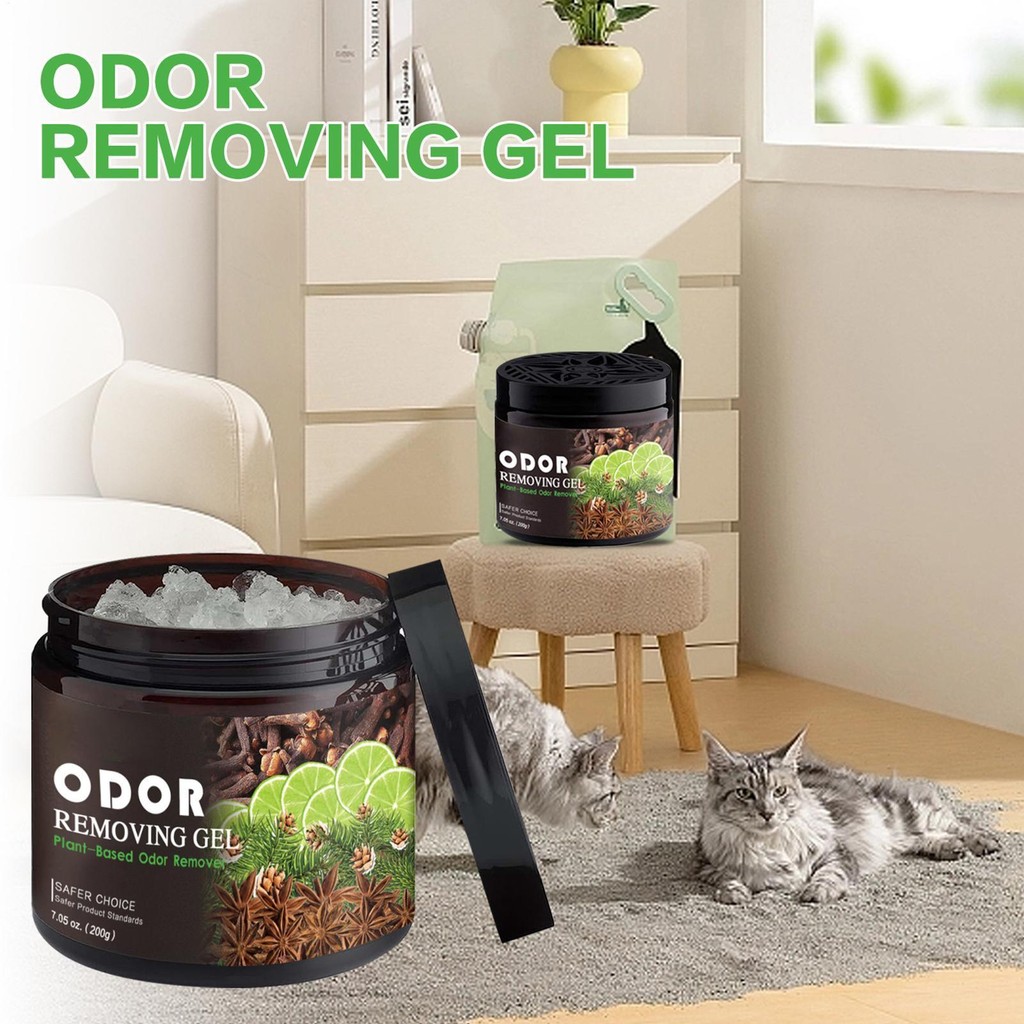 Odor Removal Gel Room Deodorizer Odor Absorber Bad Smell Remover ...