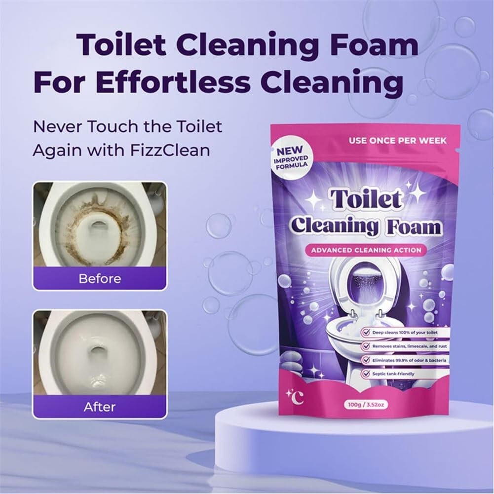 Fizzclean Toilet Bowl Cleaner,Toilet Bowl Cleaners,Fizz Clean Toilet ...