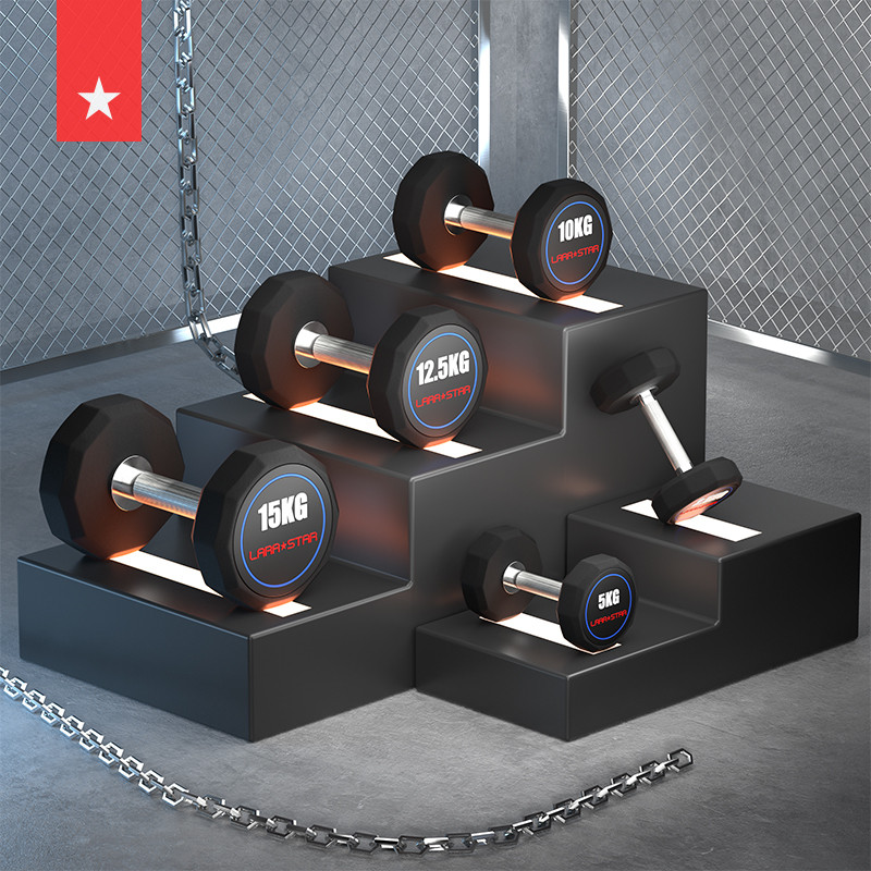 Laura Star LS3094 Fixed Dumbbell Men's Gym Equipment Professional Pair ...