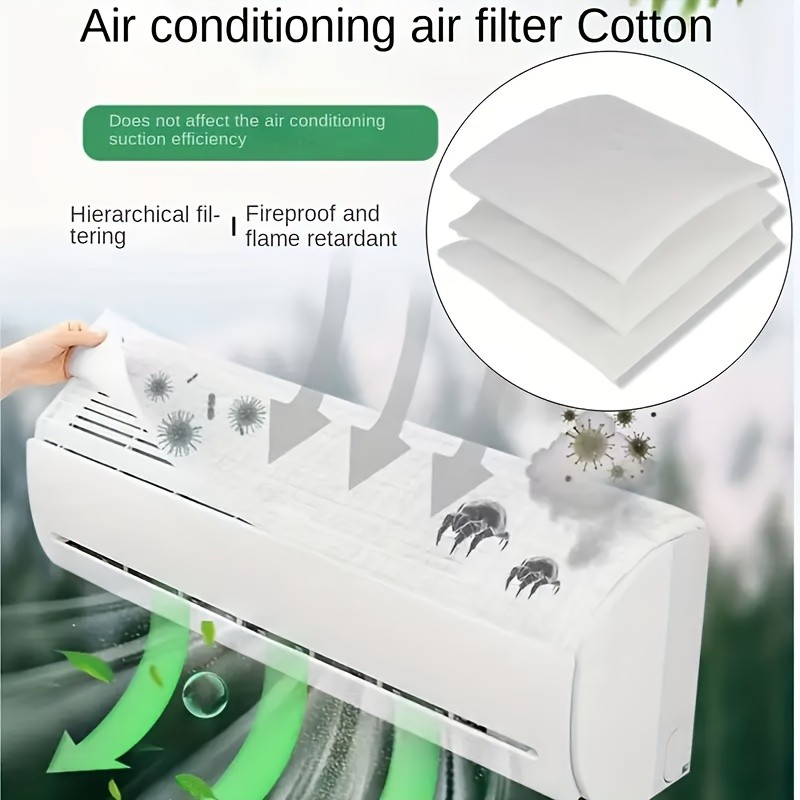 Air Conditioning Filter Cotton Inlet Filter Screen Dust Screen Air ...