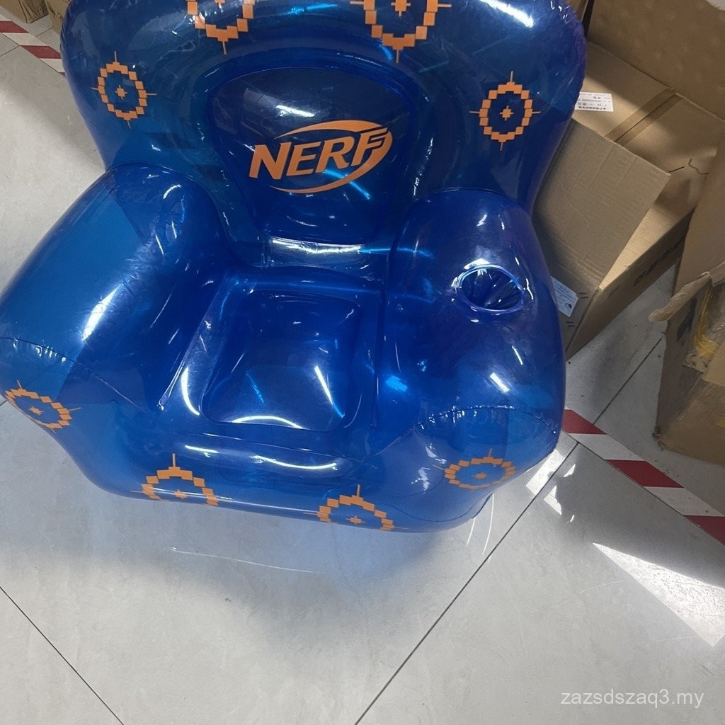 Children Inflatable Sofa PVC Portable Chair Transparent Sofa Inflatable ...