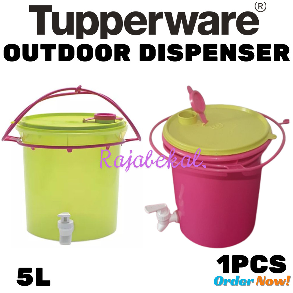 Tupperware Modular Water Dispenser 10L // Outdoor Dispenser 5L | Shopee ...