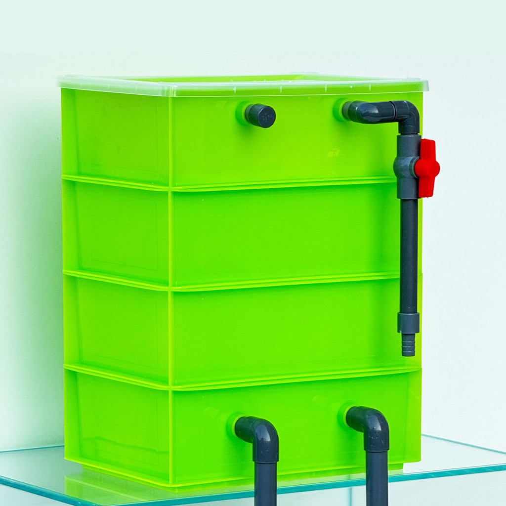 Aquarium filter box fish tank filter water purification circulation ...