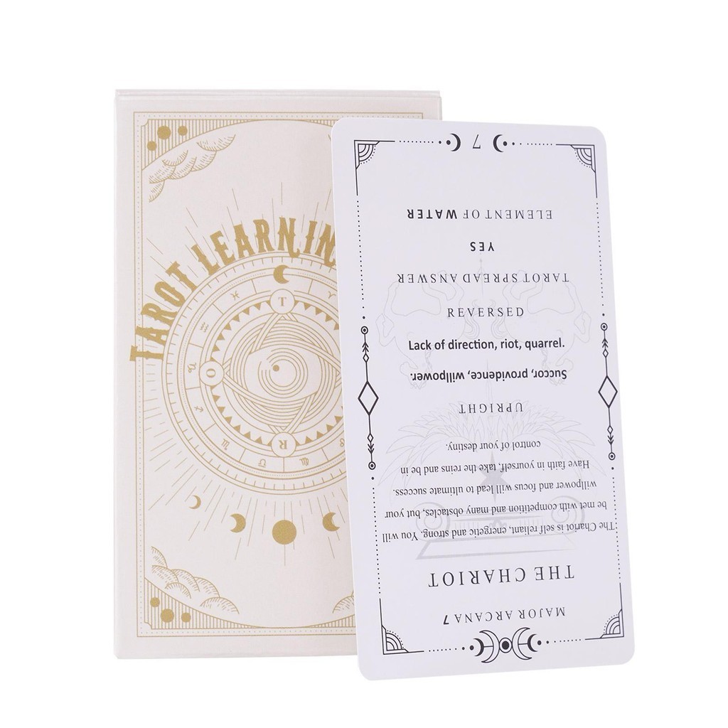 Meaning Tarot Cards Toy 78 Sheets Divination Tarot Deck Game Full ...