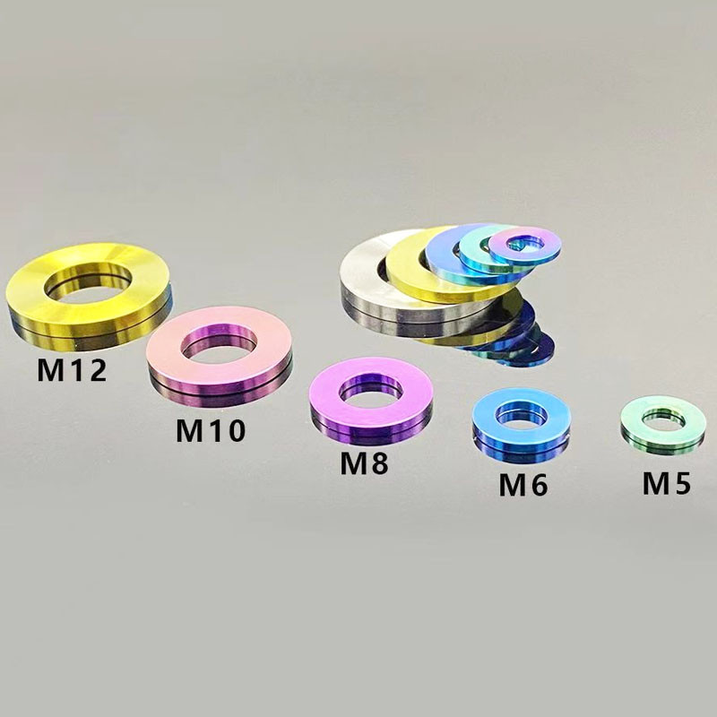 TiAlloy 6Al4V (Gr5) Titanium Flat Washer M5 M6 M8 M10 M12 Enlarge Washer | Shopee Malaysia