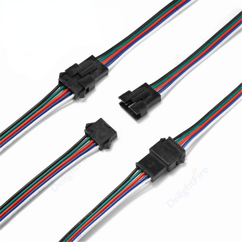 Sm Male Female Butt Plug Connection Cable 2.54MM Air Pair Plug 3 ...