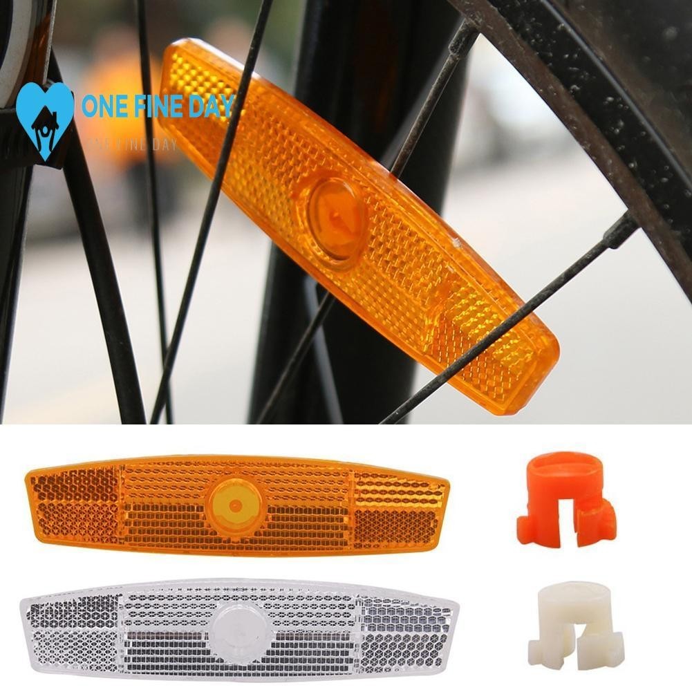 Bike Spoke Reflector Bike Warning Spoke Reflector Mtb Clip Bicycle ...