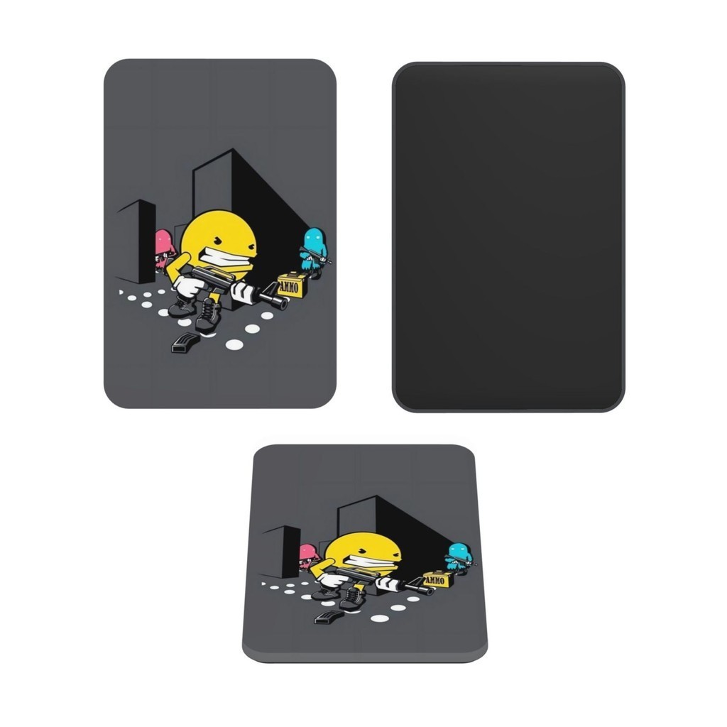 PAC MAN Acrylic Colored Cartoon Refrigerator Sticker Creative ...