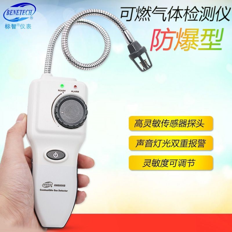 Pengesan Gas Mudah Terbakar Bizhi Pengesan Kebocoran Penguji Gas Metana ...