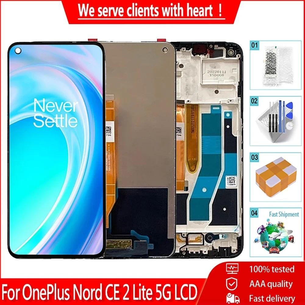For OnePlus Nord CE 2 Lite 5G LCD Display Touch Screen+Frame ...