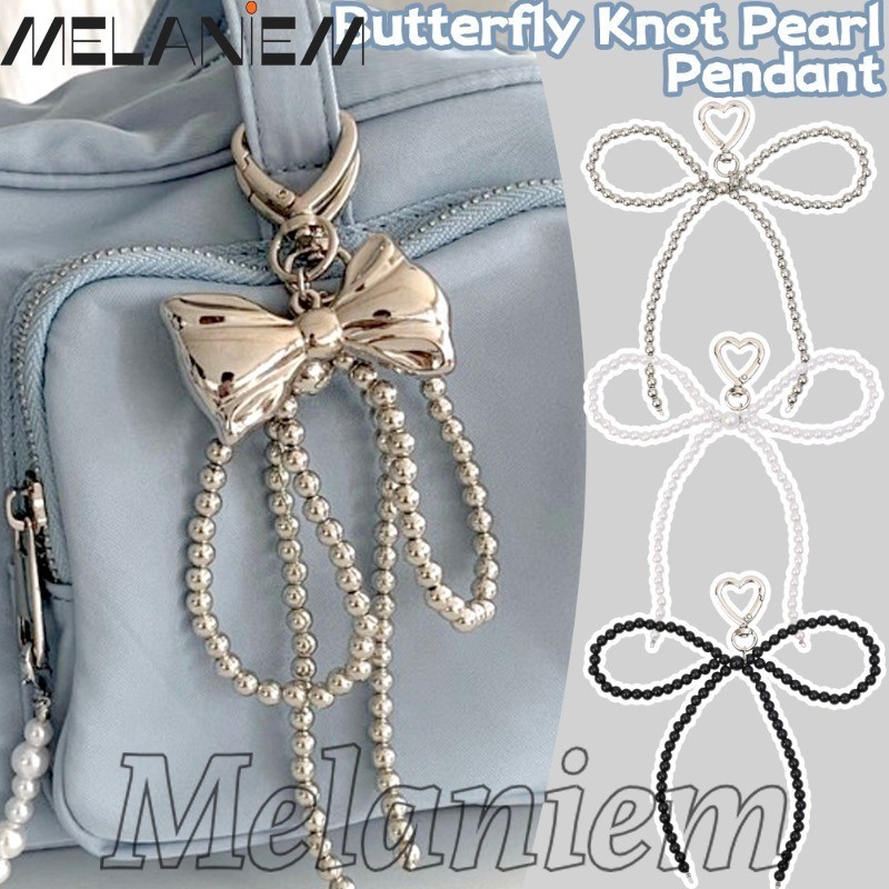 Bow Shaped Keychain - Metal Love Lobster Clasp - INS Style, Y2K ...