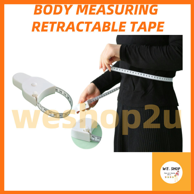 Body Measuring Retractable Tape Fitness Tap line Accurate Measure Meter ...