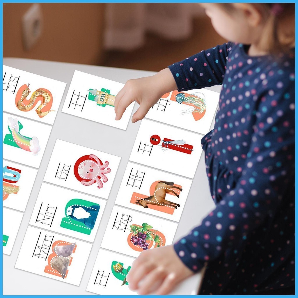 Letter Flashcards for Toddler Classroom Alphabet Cards Early Learning ...
