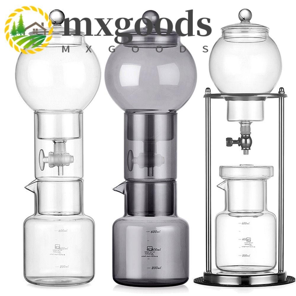 MXGOODS Cold Brew Coffee|Adjustable Water Flow 600ml Ice Dripper Coffee Maker, Elegant Design ...