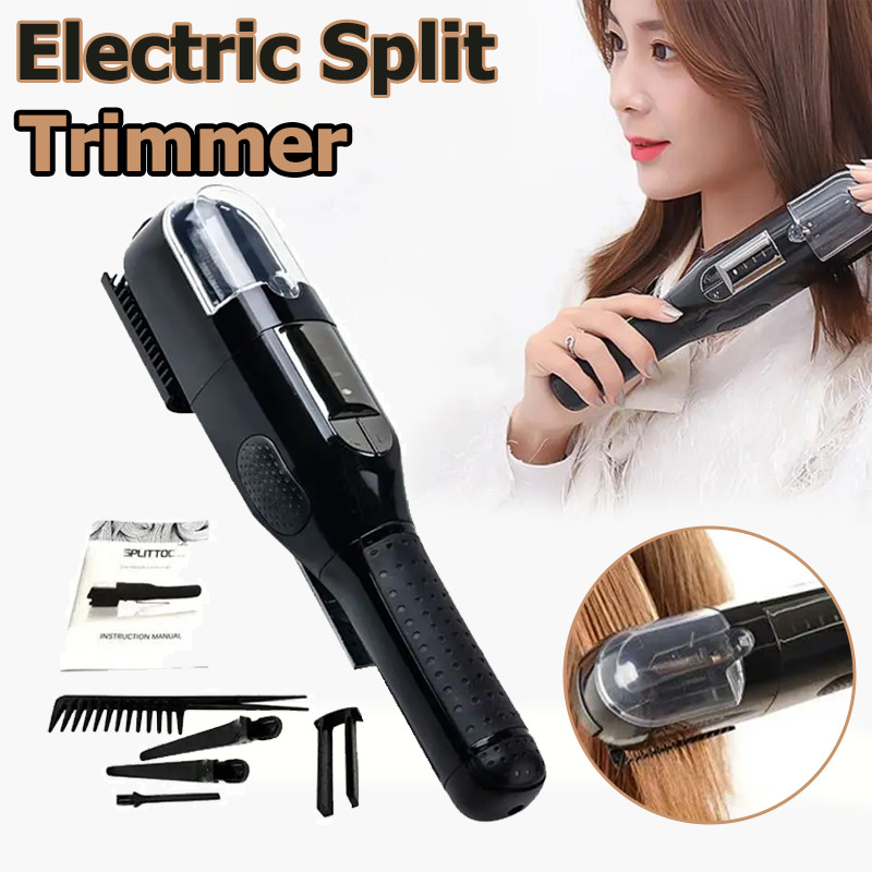Electric Split Trimmer Dry Damaged Remover Automatic Split Ends Hair ...