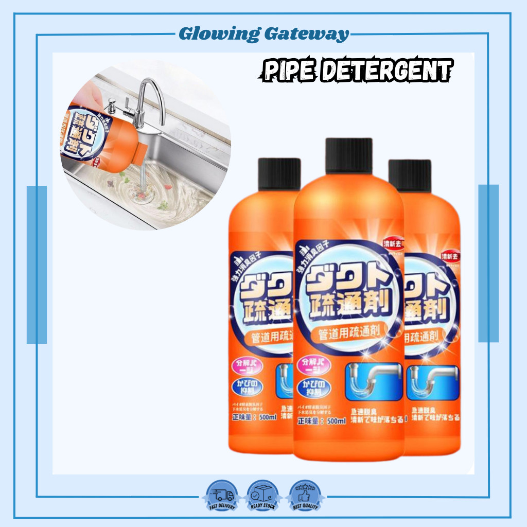 Liquid Drain Cleaner(500ml)/Clog cleaner/penyelamat sinki/ Drain Away ...