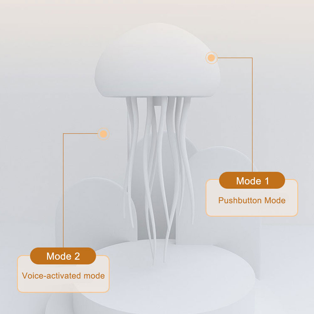 CHA Jellyfish Pendant Lightings Voice Control Type-C Charging LED Smart ...