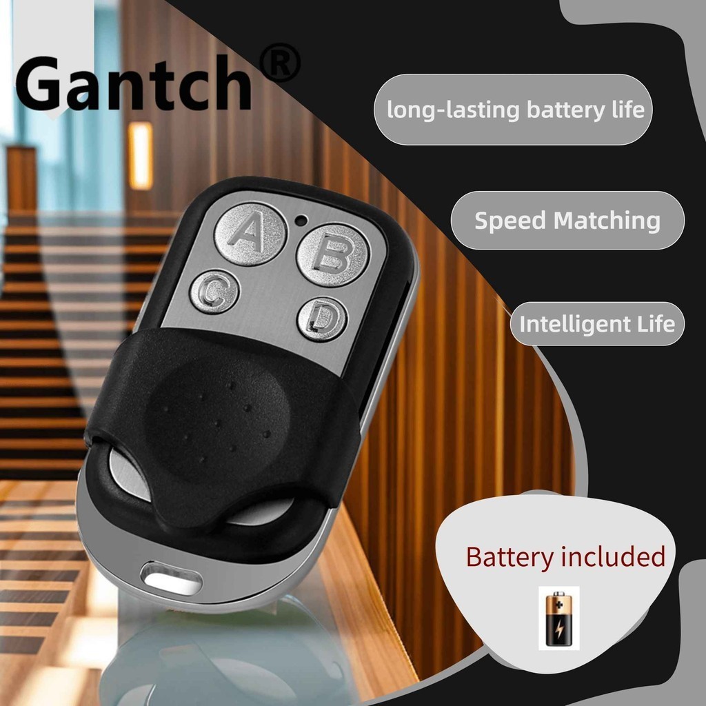 Kit 3 Remote control transmitter with metal buttons ABCD /Lock Unlock 4 ...
