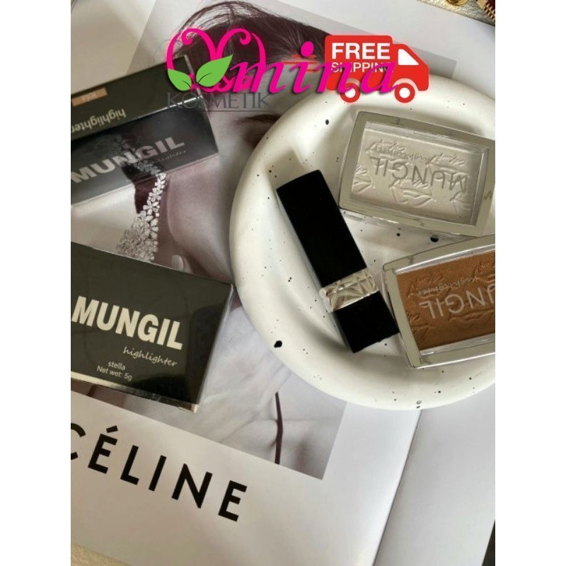 MUNGIL Highlighter 5gm Lola Stella Original dari HQ Bronzer Contour ...