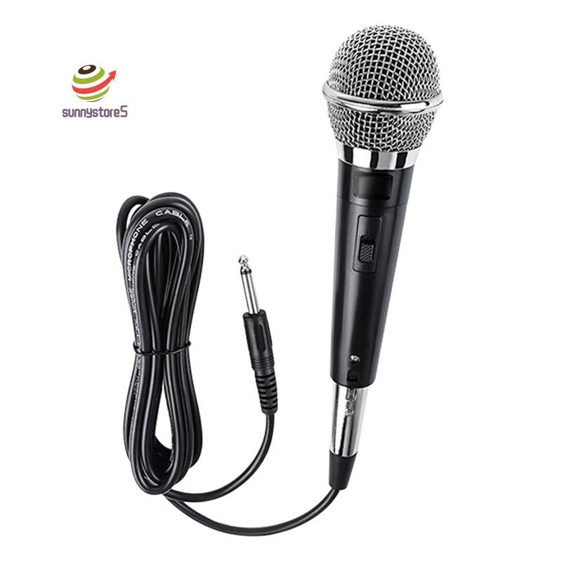 MIC Handheld Dynamic Wired Dynamic Microphone Clear Voice for Karaoke ...