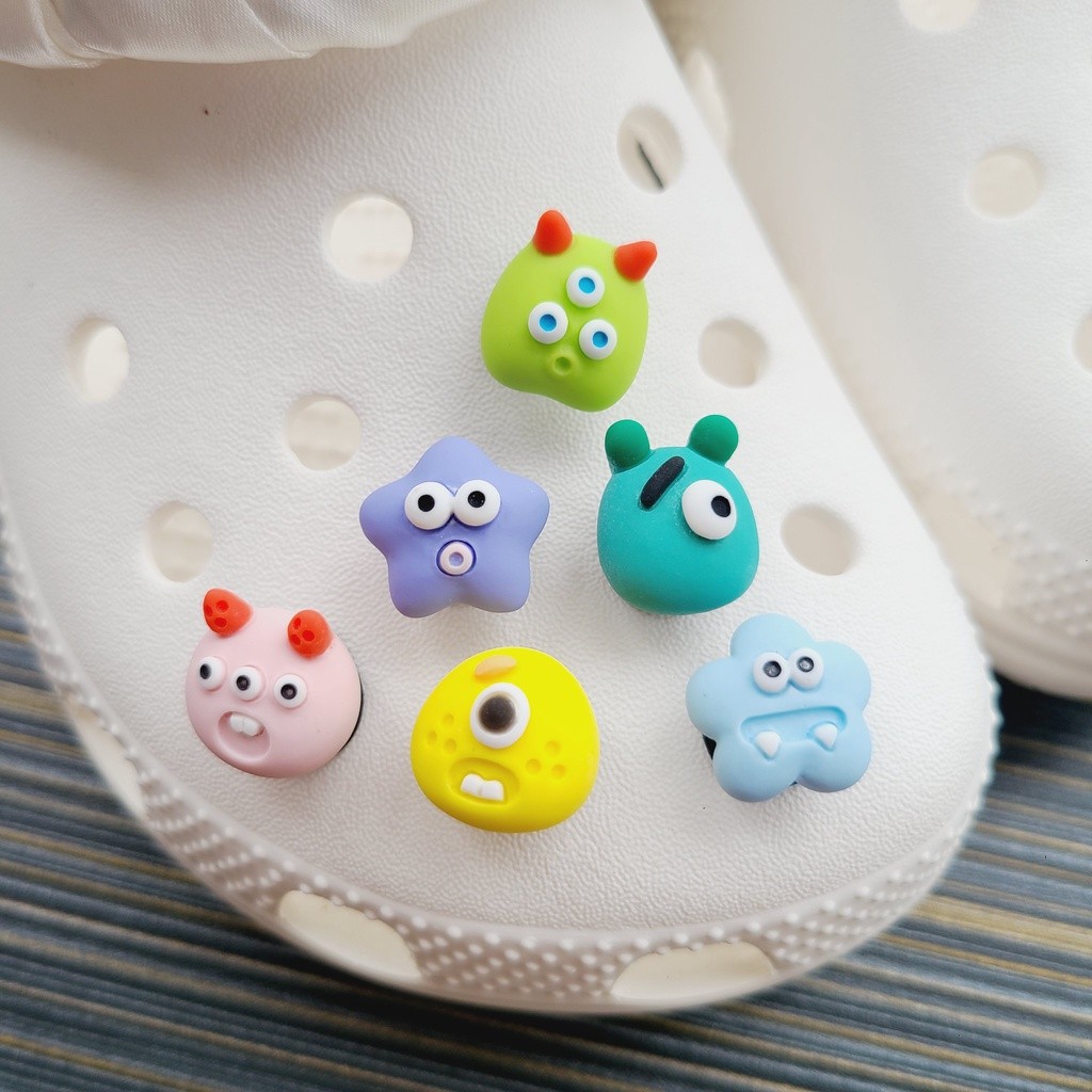 *CT*8pcs Crocs DIY Charm Shoe Accessories - Monsters University Series ...