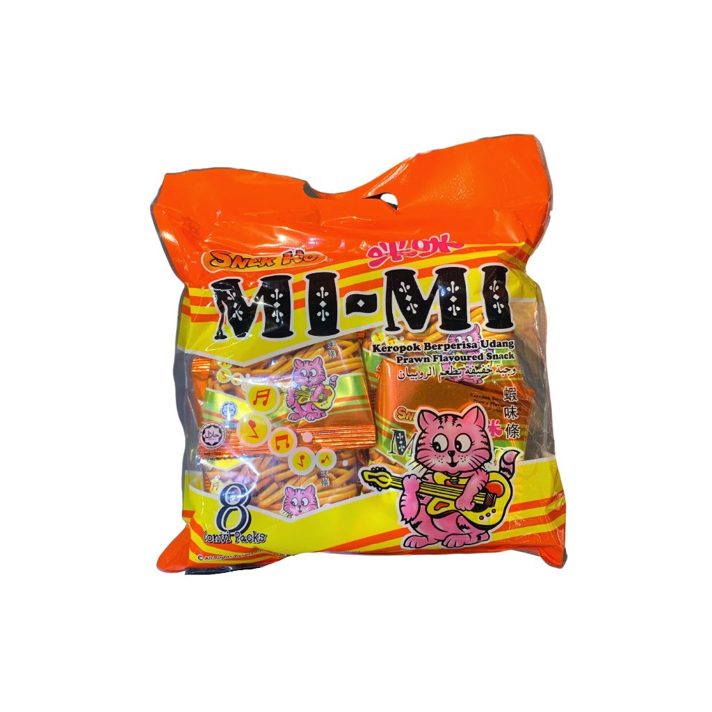 SNEK KU Tam Tam Crab MiMi Prawn Favoured Snack Family Pack 30G X 8 ...