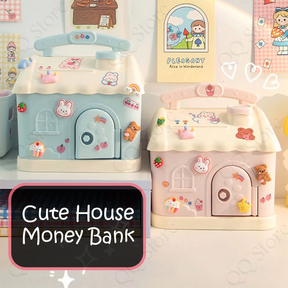 Kawaii Piggy Bank Large Organizer Box Save Money Coin Box Children Coin ...