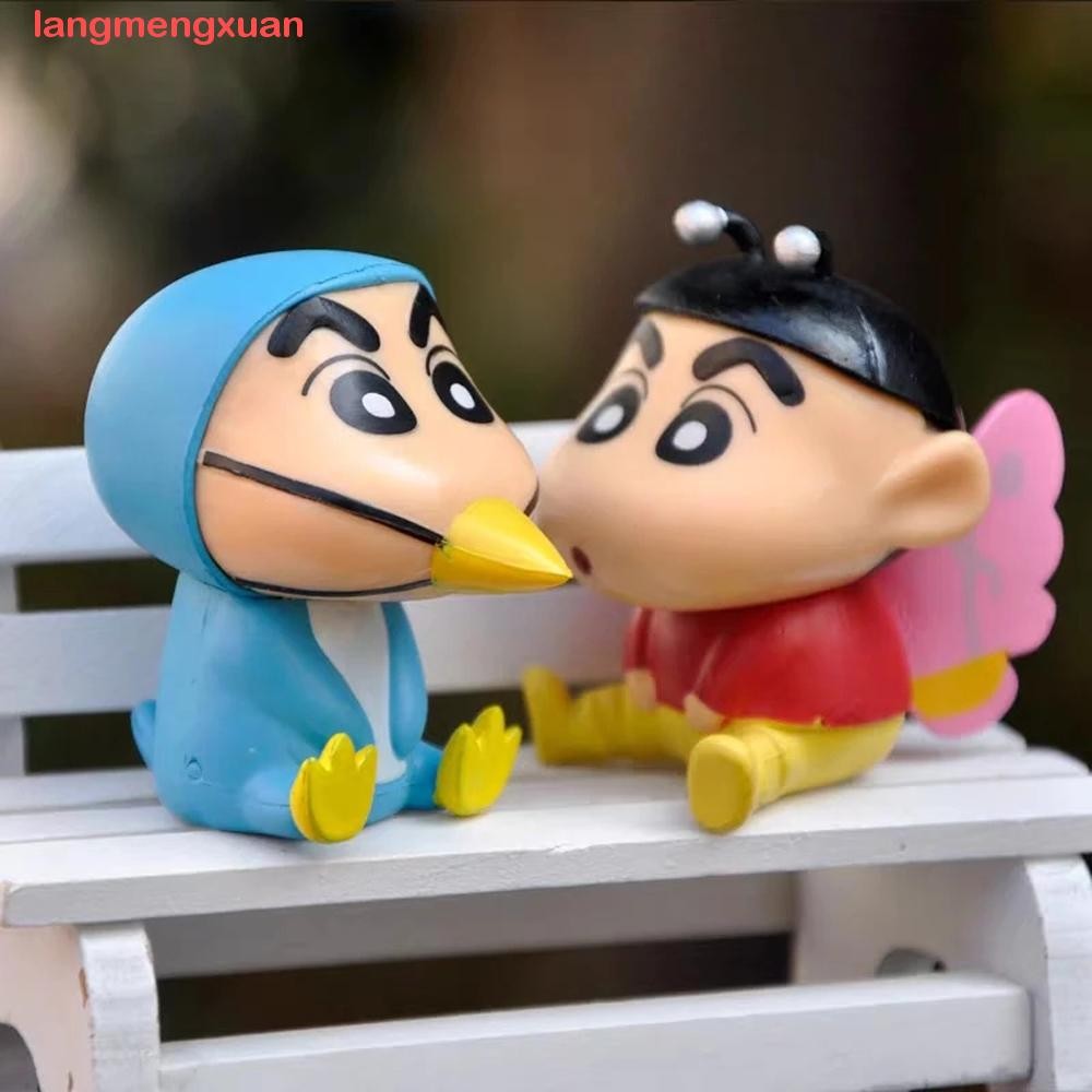 LANGMENGXUAN Crayon Shin-Chan Model Toys Cosplay Animals Rabbit ...