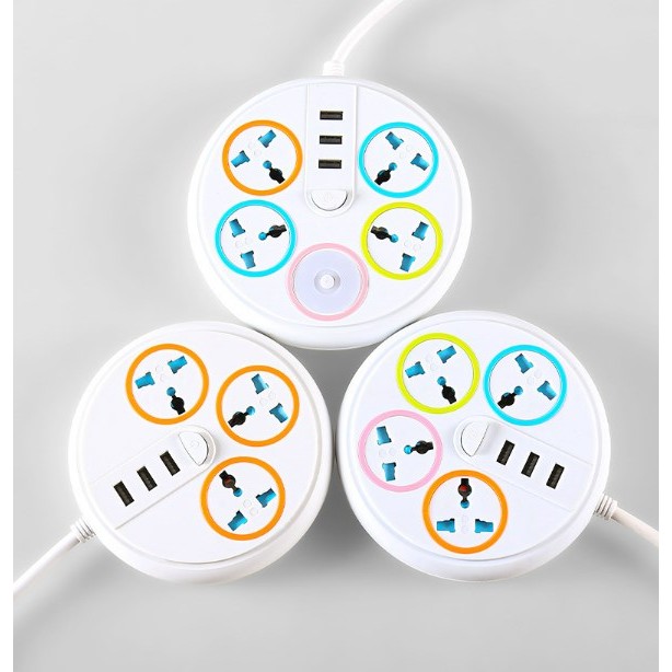 Power Plug 5M Extension usb Multi functional power socket with multiple ...
