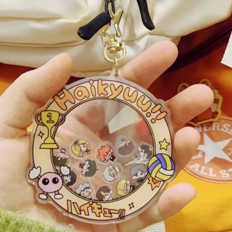 Haikyuu!! Hinata Shoyo Key Chain Anime Figure Tobio Kageyama Acrylic ...