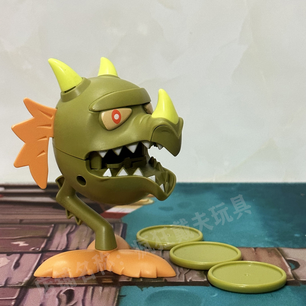 New Product#Genuine Plants Vs Zombies Toy Fire Dragon Grass Can Fire ...
