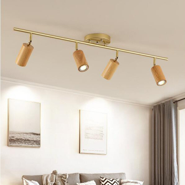 Nordic Track Light Log Ceiling Light 1 Light/2 Lights/3 Lights/4 Lights ...