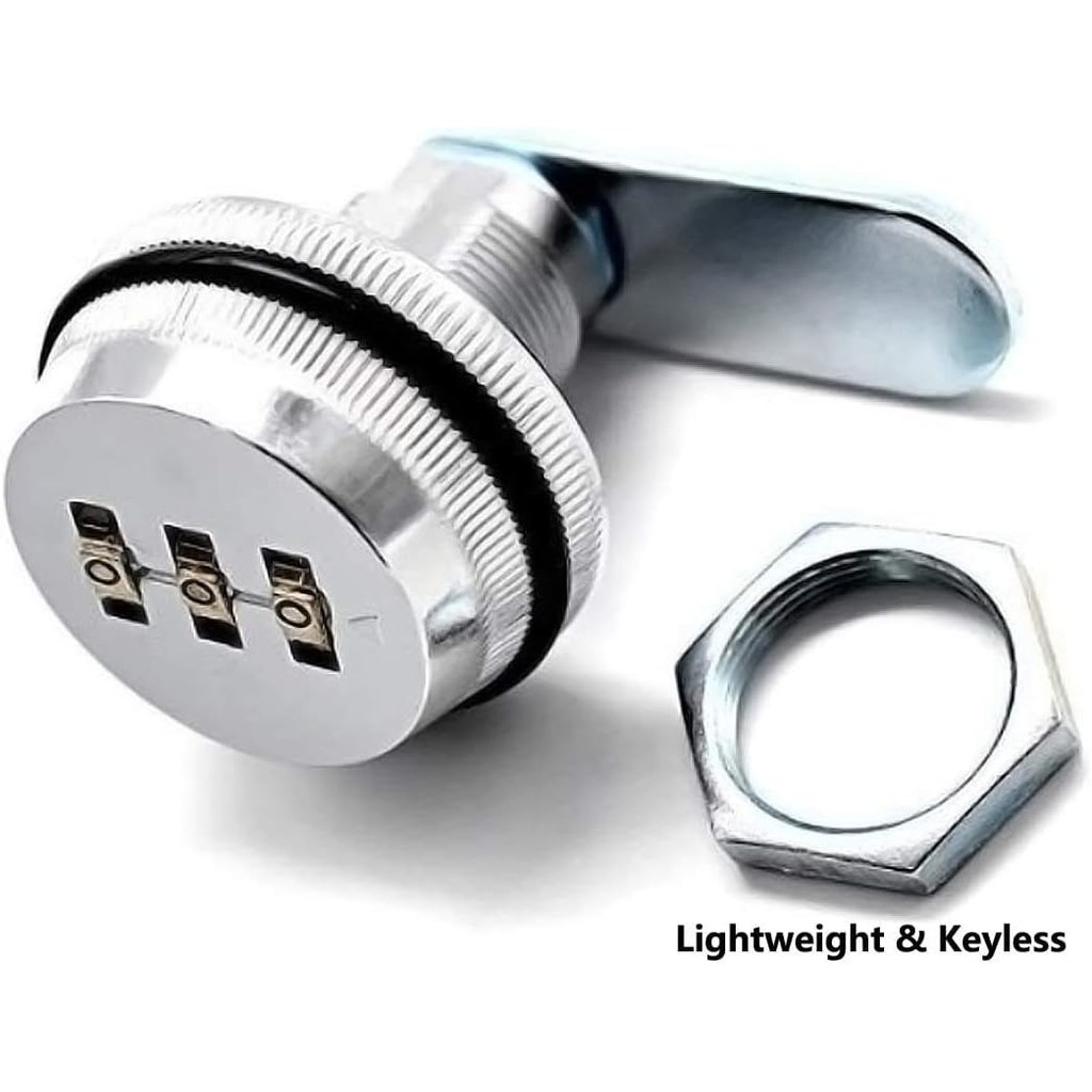 3 digit Combination Keyless 3Digit Number Password Pin Code Zink Alloy ...