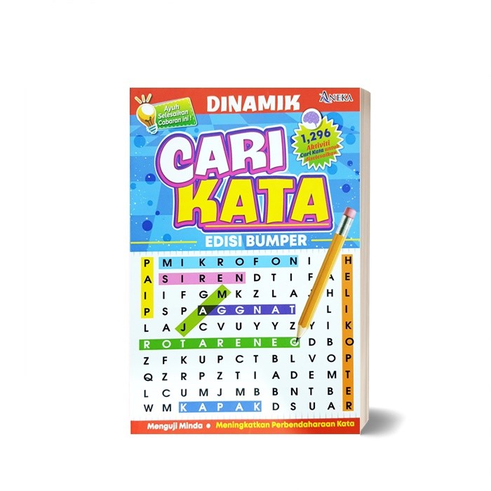 Malaysia: Buku cari kata tersembunyi Aneka Cari Kata EDISI Bumper l ...