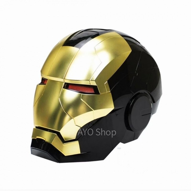 2024 New Genuine 1:1 AutoKing Iron Man MK5 Black-gold/-silver Electric ...